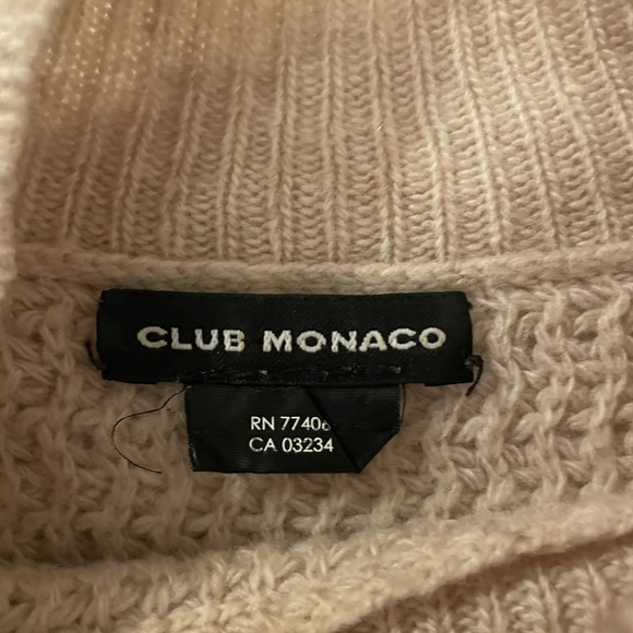 Club Monaco | Sweaters | Club Monaco Oatmeal Turtle Neck Sweater | Poshmark